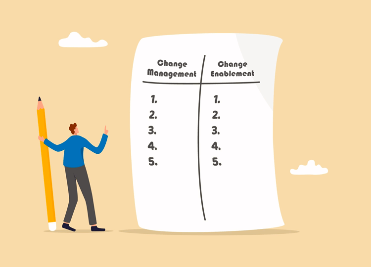 What Is Change Management Vs Change Enablement Giva